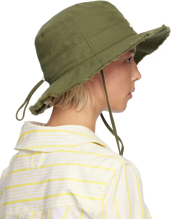 Jacquemus The Artichaut Bucket Hat - Khaki