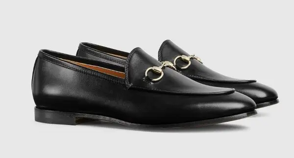 Gucci Jordaan Horsebit Loafers