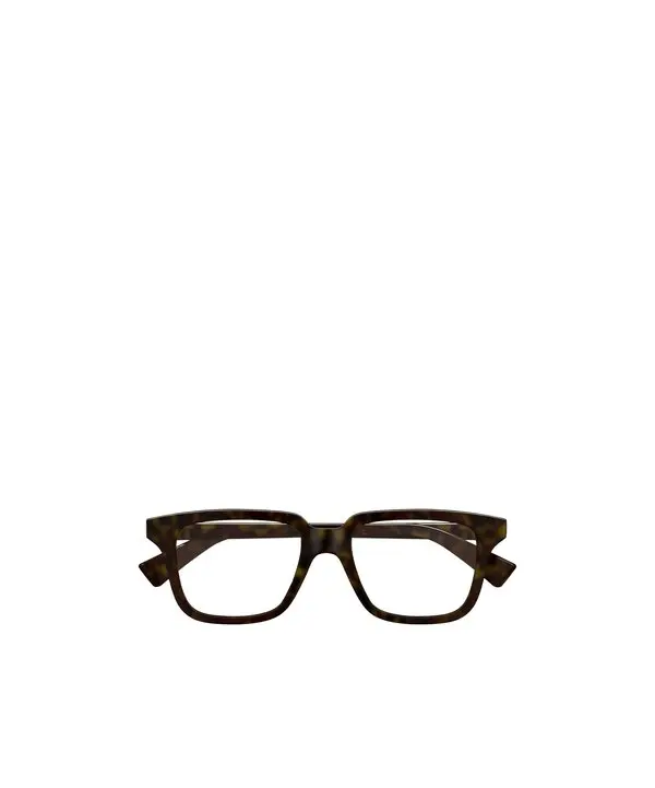 Bottega Veneta Square Frame Eyeglasses - Black