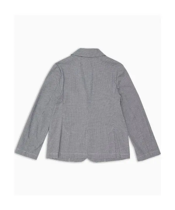 Emporio Armani Houndstooth Single-breasted Blazer