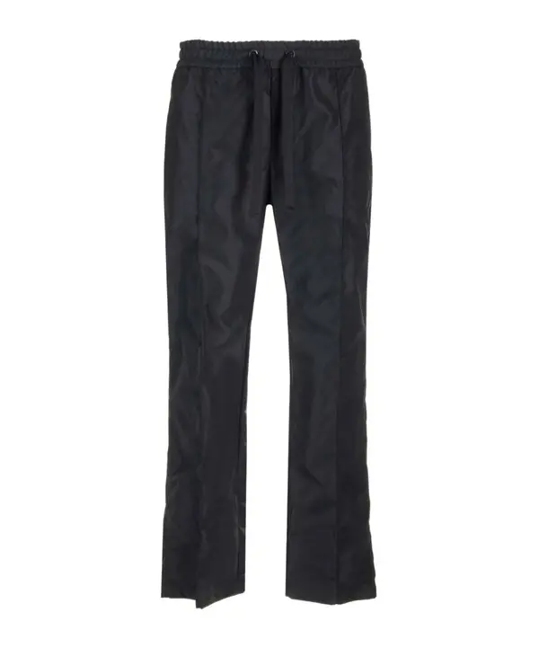 Dolce & Gabbana Logo Drawstring Waist Pants - Black
