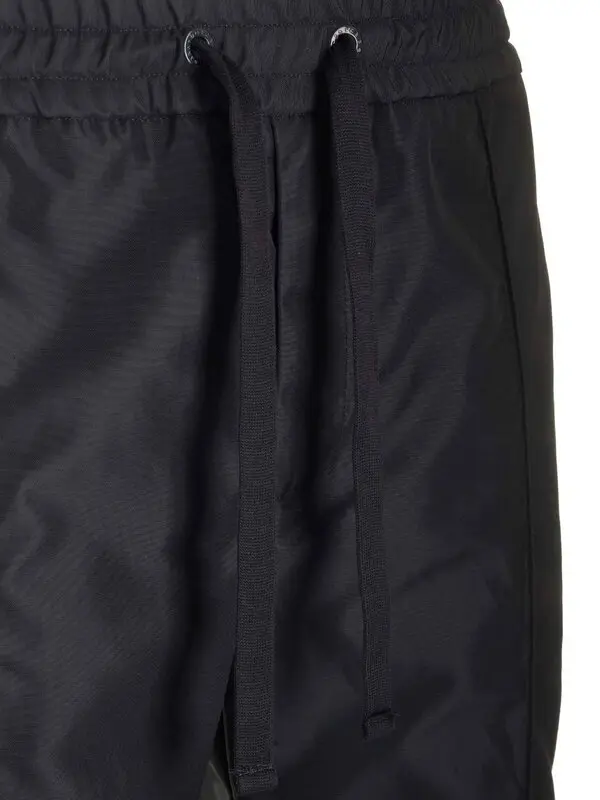 Dolce & Gabbana Logo Drawstring Waist Pants - Black