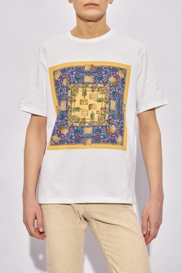Bally Graphic Printed Crewneck T-shirt
