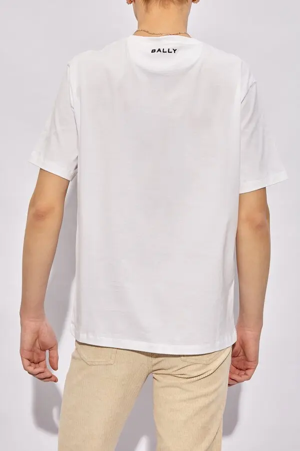 Bally Graphic Printed Crewneck T-shirt