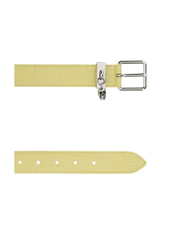 Alexander McQueen Embossed Buckle Belt