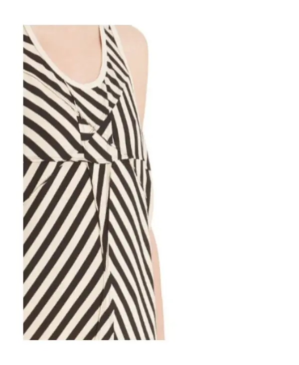 Rick Owens Striped Crewneck Tank Top