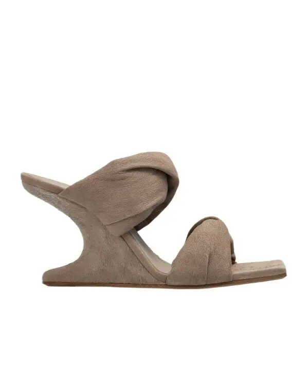 Rick Owens Cantilever Open-toe Mules