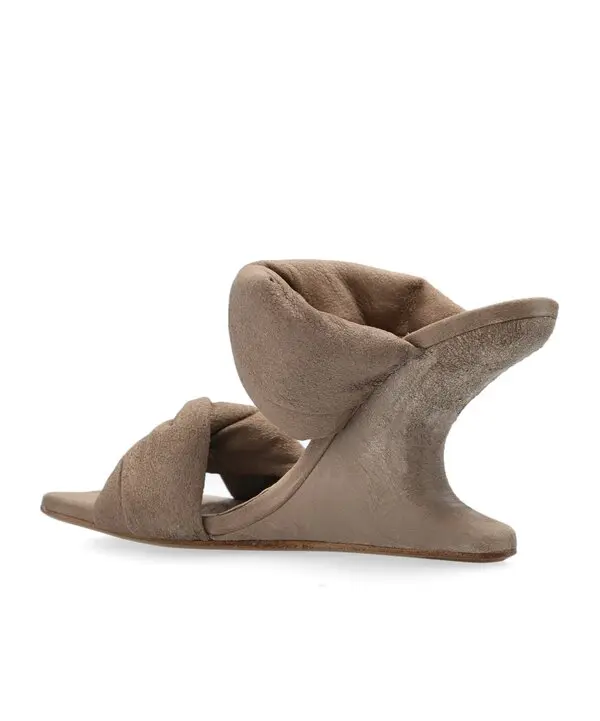 Rick Owens Cantilever Open-toe Mules