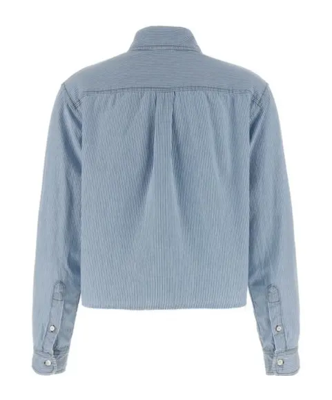 Miu Miu Striped Chambray Shirt