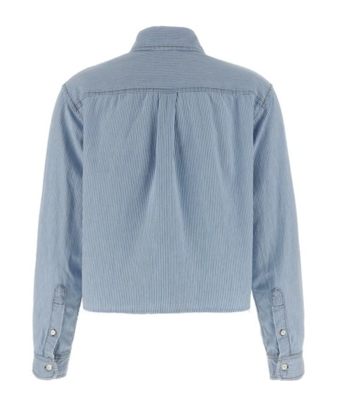 Miu Miu Striped Chambray Shirt