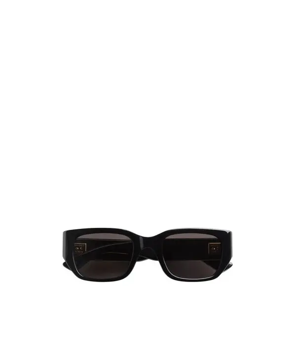 Bottega Veneta Square Frame Sunglasses - Black