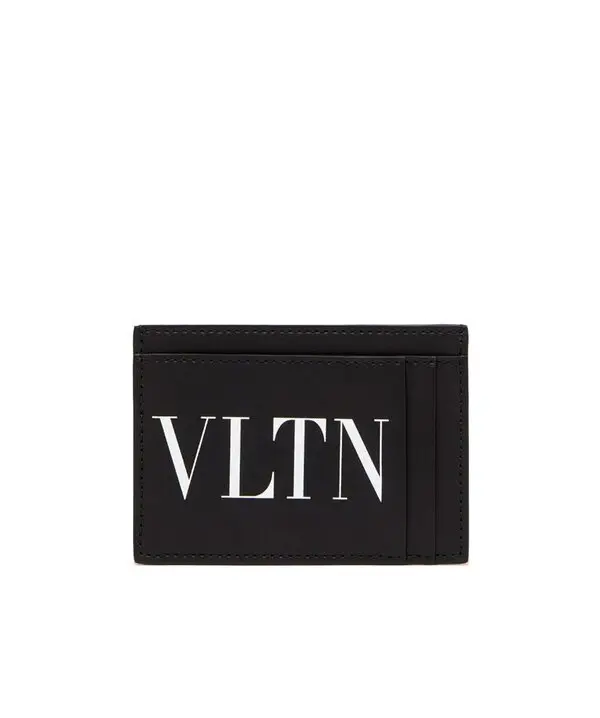 Valentino Garavani Vltn Logo Printed Card Case