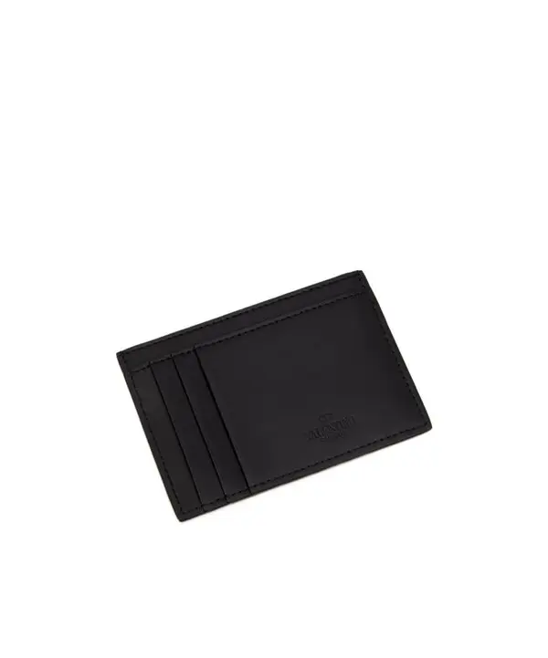 Valentino Garavani Vltn Logo Printed Card Case