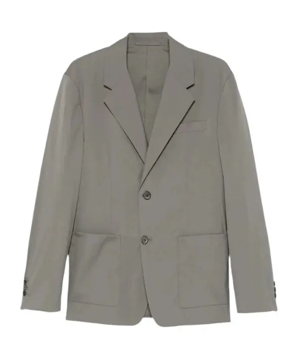 Prada Single-breasted Blazer - Medium Gray