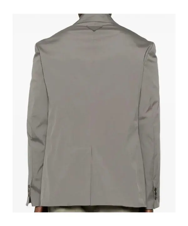 Prada Single-breasted Blazer - Medium Gray