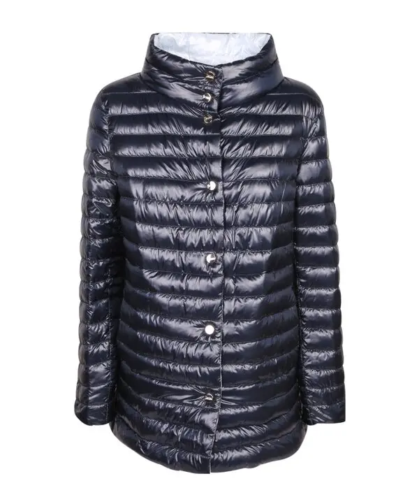Herno Reversible Quilted Down Jacket - Blue
