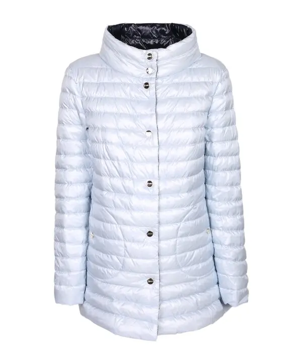 Herno Reversible Quilted Down Jacket - Blue