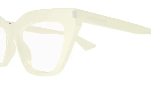Saint Laurent Square Glasses - Ivory