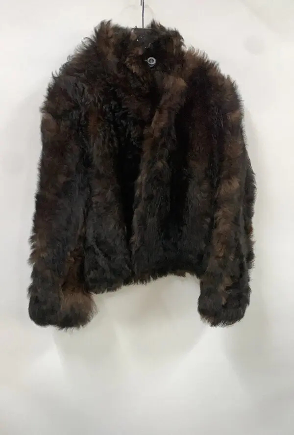 TOTEME Shearling Jacket - Dark Brown