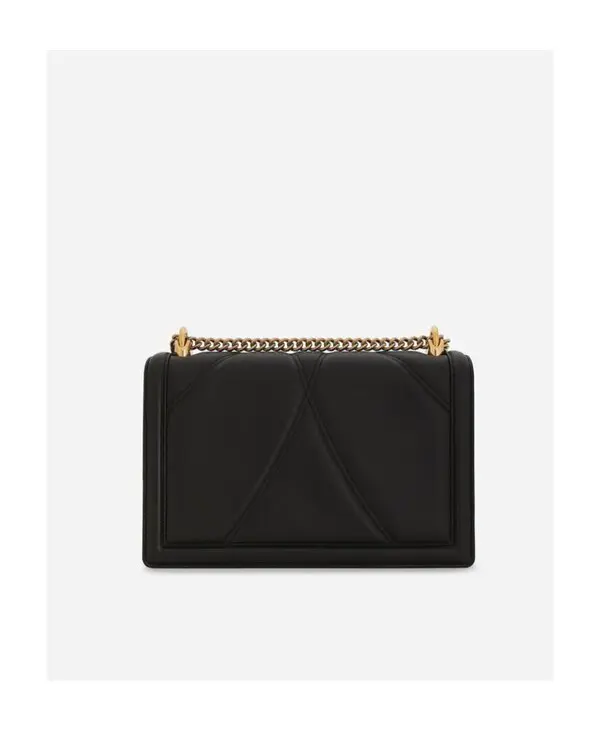 Dolce & Gabbana Logo Plaque Devotion Shoulder Bag