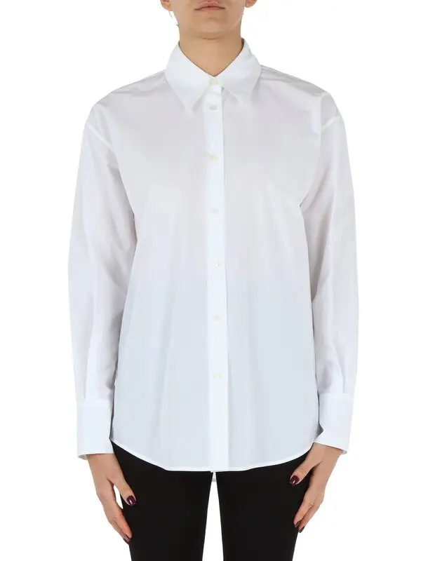 Fabiana Filippi Long Sleeve Poplin Shirt