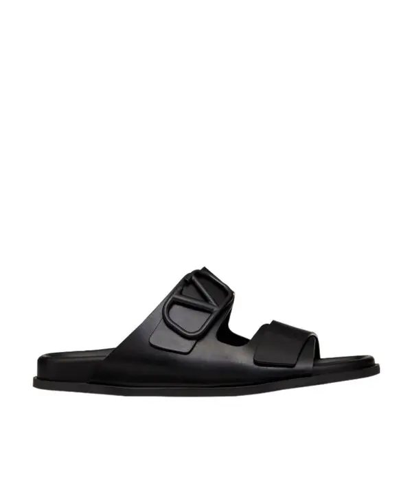 Valentino Garavani Vlogo Signature Slip-on Slides