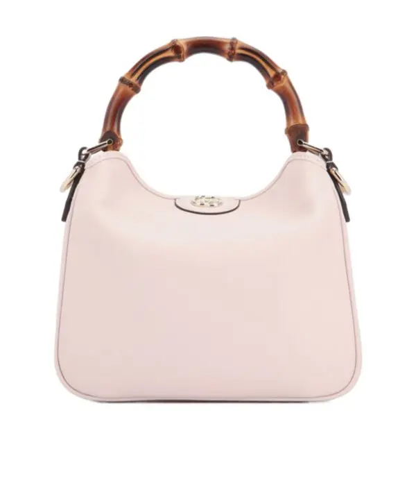 Gucci Diana Shoulder Bag With Bamboo Handle - Pink