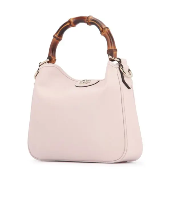 Gucci Diana Shoulder Bag With Bamboo Handle - Pink