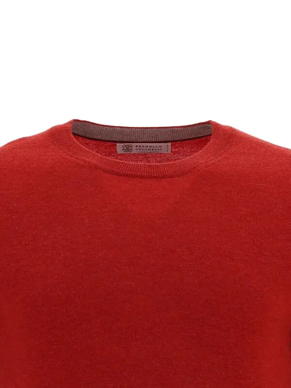 Brunello Cucinelli Crewneck Jumper - Red