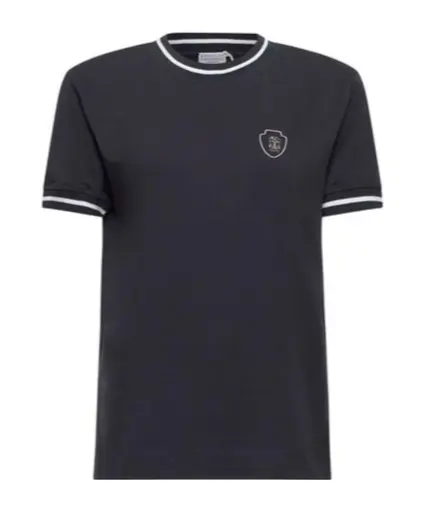 Brunello Cucinelli Logo Detailed Crewneck T-shirt