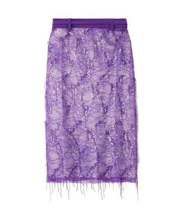 Christopher Esber Skirt - Purple