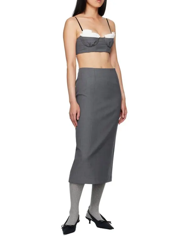 SHUSHU/TONG Spaghetti Strap Top