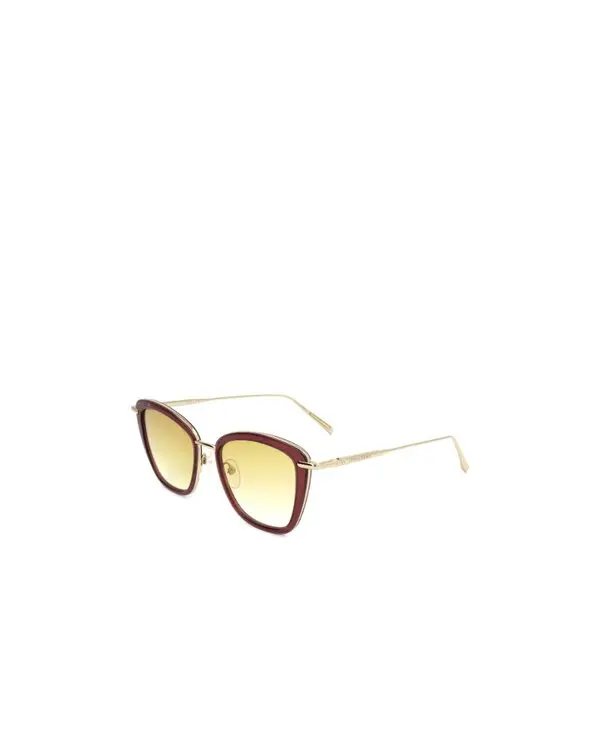 Longchamp Cat Eye Frame Sunglasses - Yellow