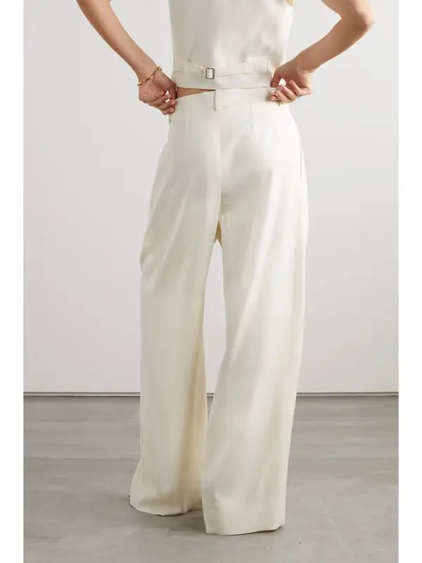 Wardrobe.NYC Wide-leg Pleated Trousers
