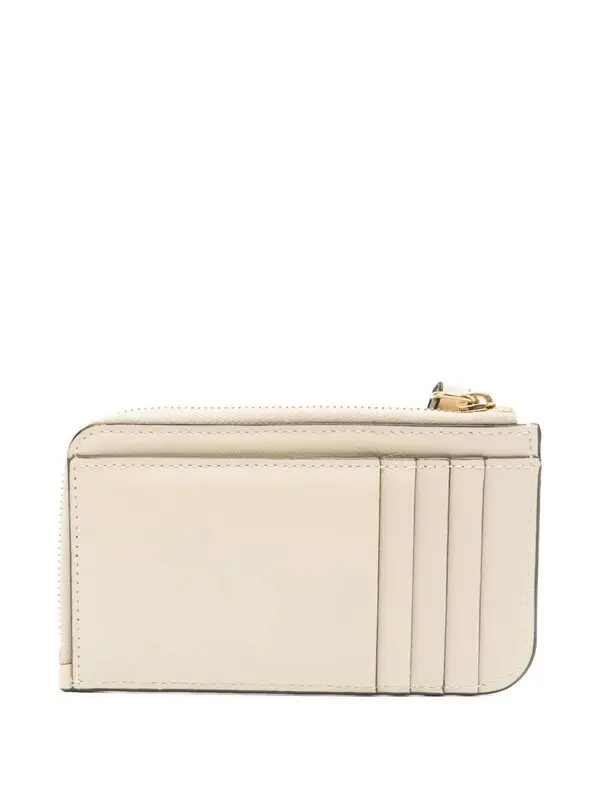Chloé Alphabet-charm Wallet - Nude