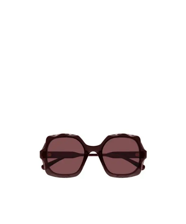Chloé Eyewear Oversized Square-frame Sunglasses - Red