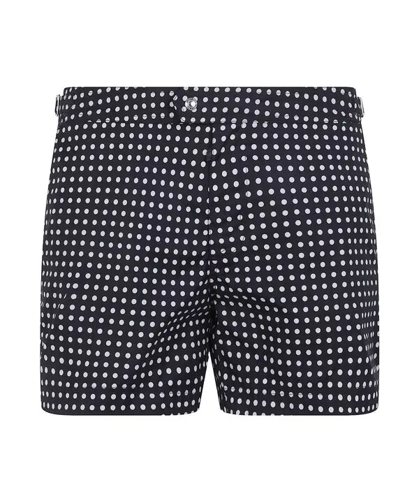 TOM FORD Dot-printed Swimming Pants - Black