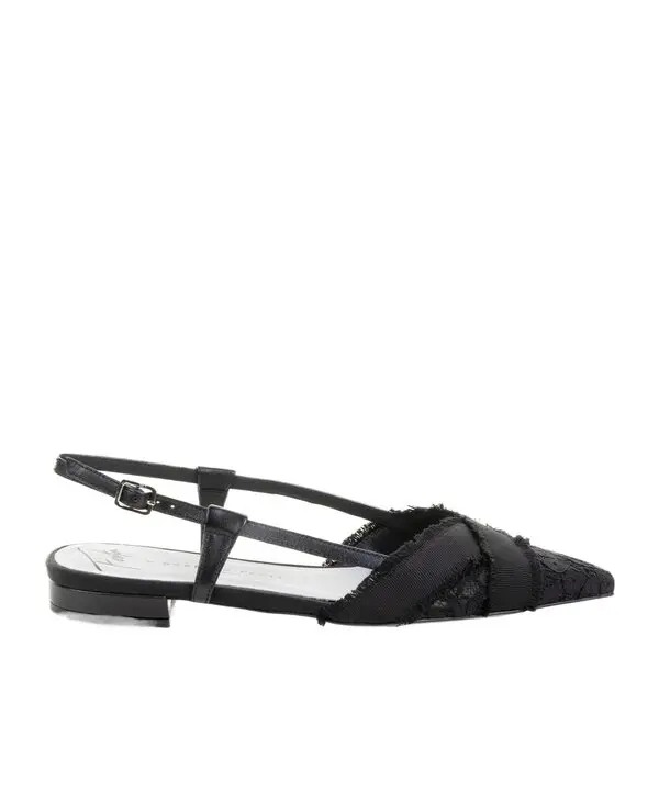 Roberto Festa Slingback Pointed Toe Flats