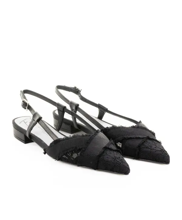 Roberto Festa Slingback Pointed Toe Flats