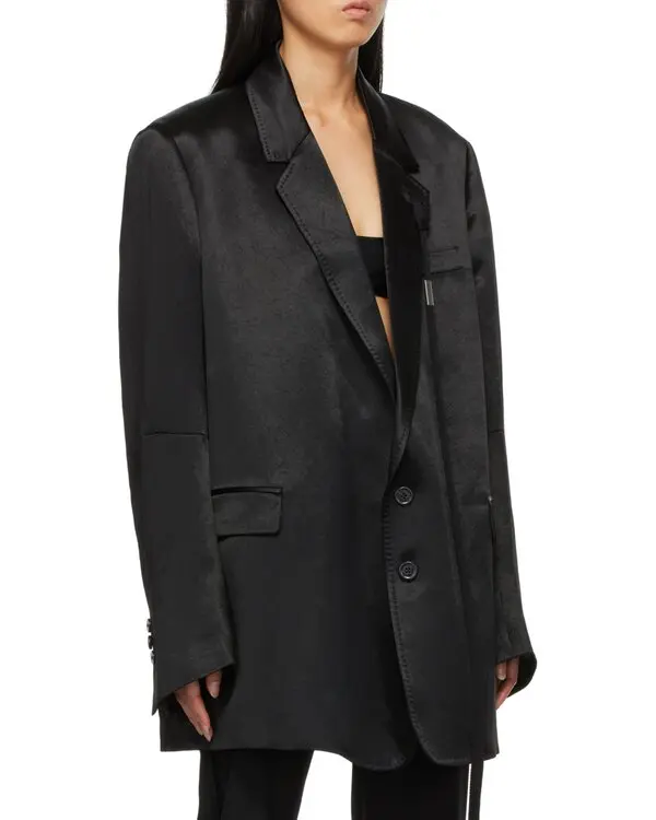 ANN DEMEULEMEESTER Oversize Button-up Blazer