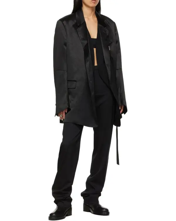 ANN DEMEULEMEESTER Oversize Button-up Blazer