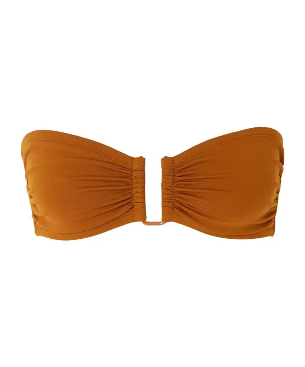 ERES Show Bandeau Bikini Top - Brown