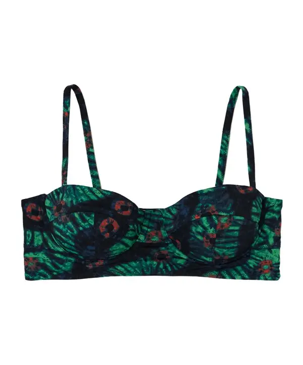 Ulla Johnson Printed Underwire Bikini Top