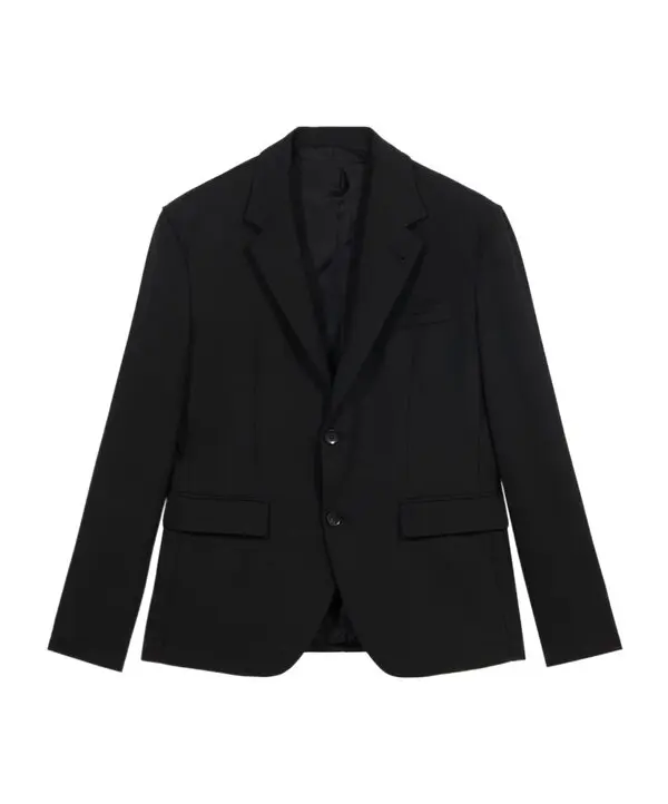 Blumarine Lettering Print Single-breasted Blazer