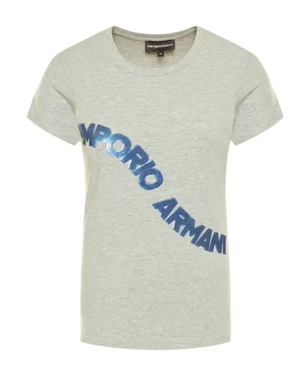 Emporio Armani Round Neck Logo T-shirt