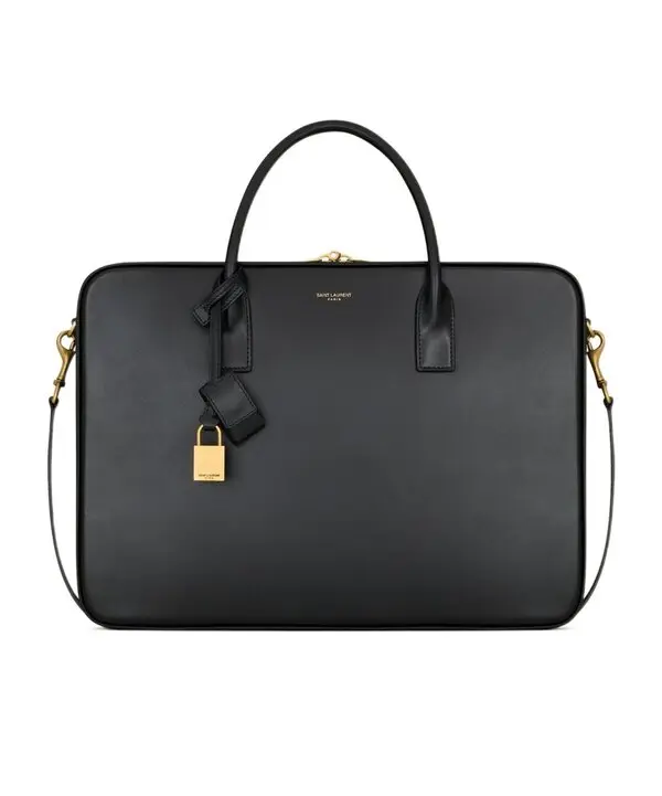 Saint Laurent Sac De Jour Large Slim Bauletto Bag - Black