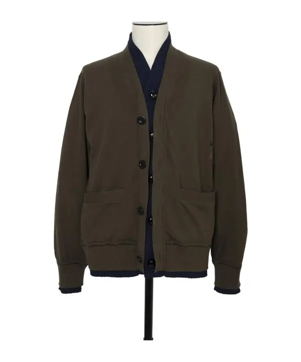 Sacai Buttoned Pocket Cardigan - Black