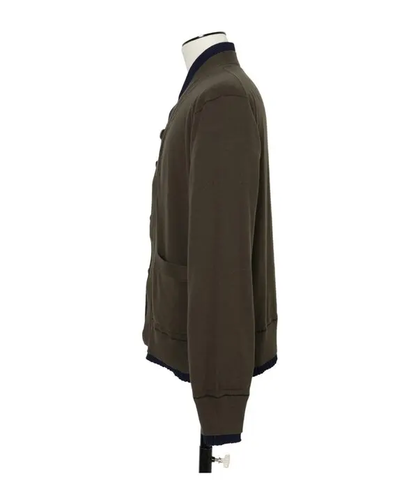 Sacai Buttoned Pocket Cardigan - Black