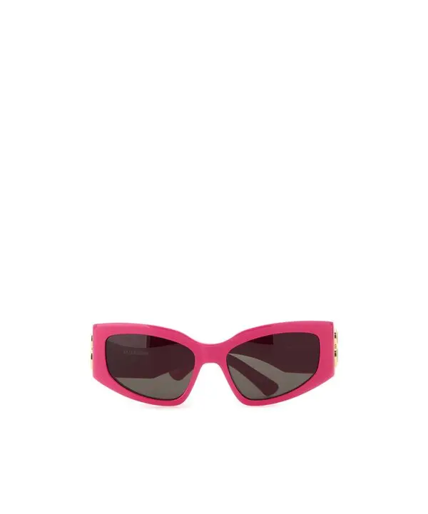 Balenciaga Bossy Cat-eye Sunglasses - Red