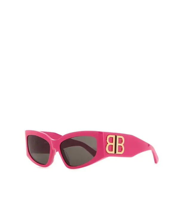Balenciaga Bossy Cat-eye Sunglasses - Red